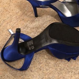 FIONI Clothing | Shoes | Fiona Blue Wedding Heels | Poshmark